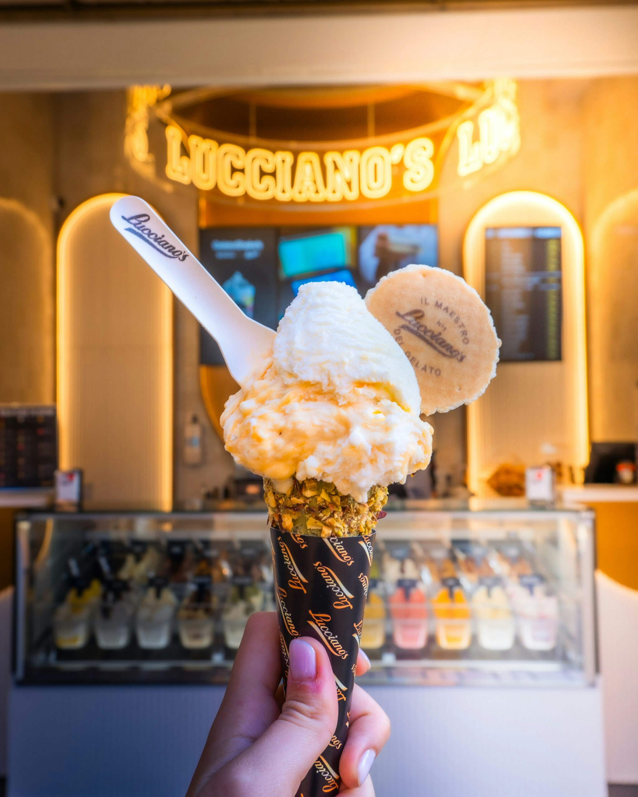 Lucciano’s at Plaza Mayor: Ice cream that delights